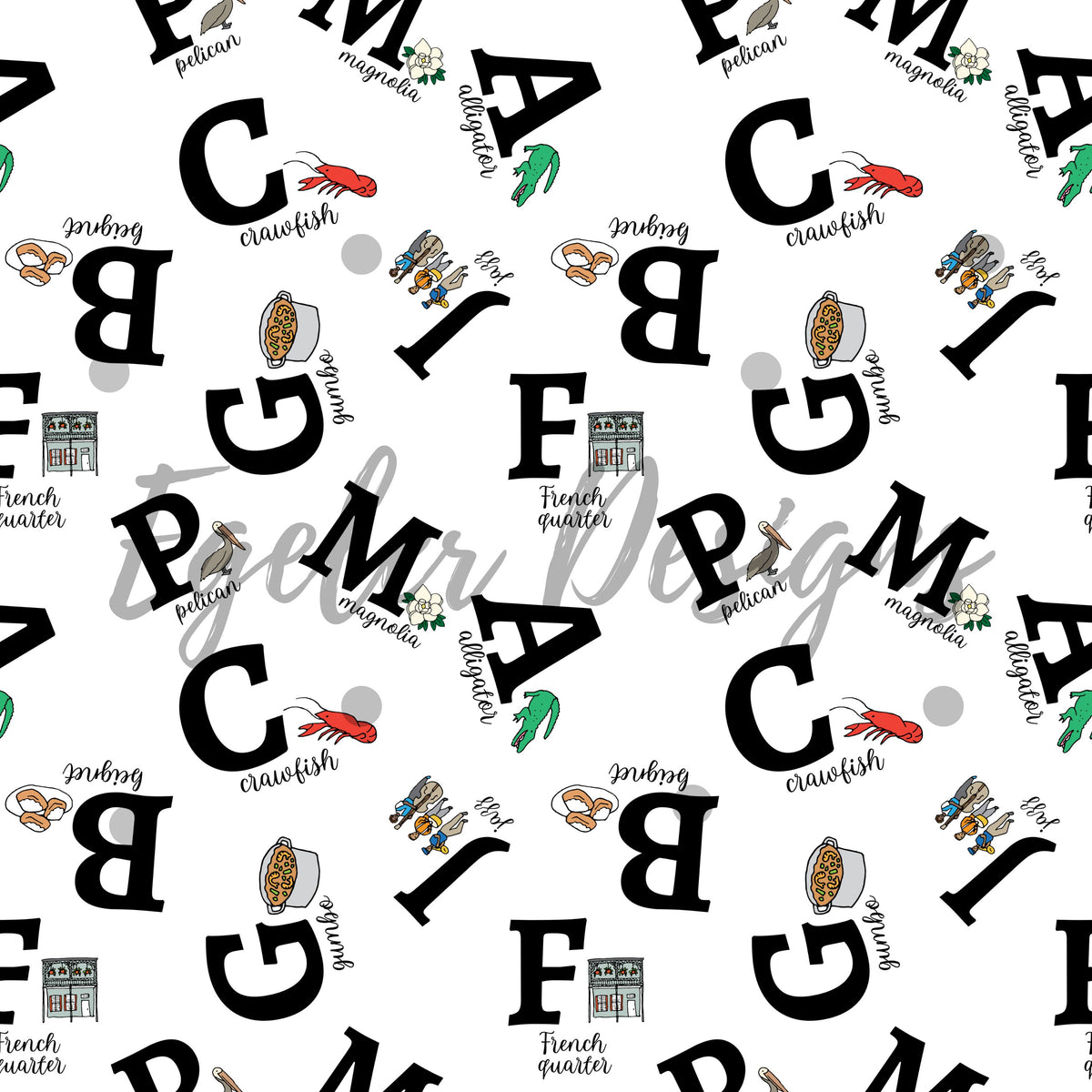 Louisiana ABCs – Egeler Designs