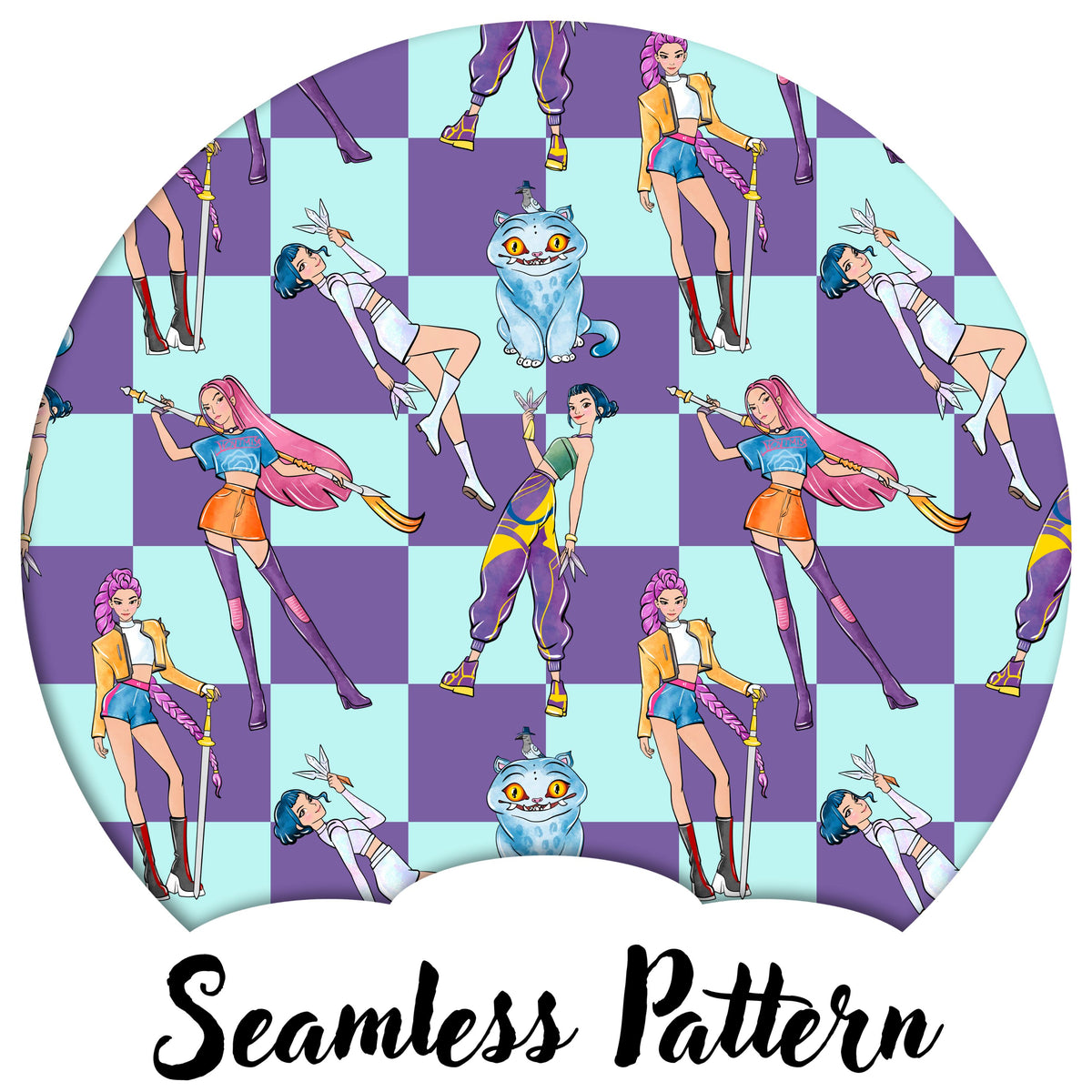 Checker Girl (LIMITED 15) – Egeler Designs