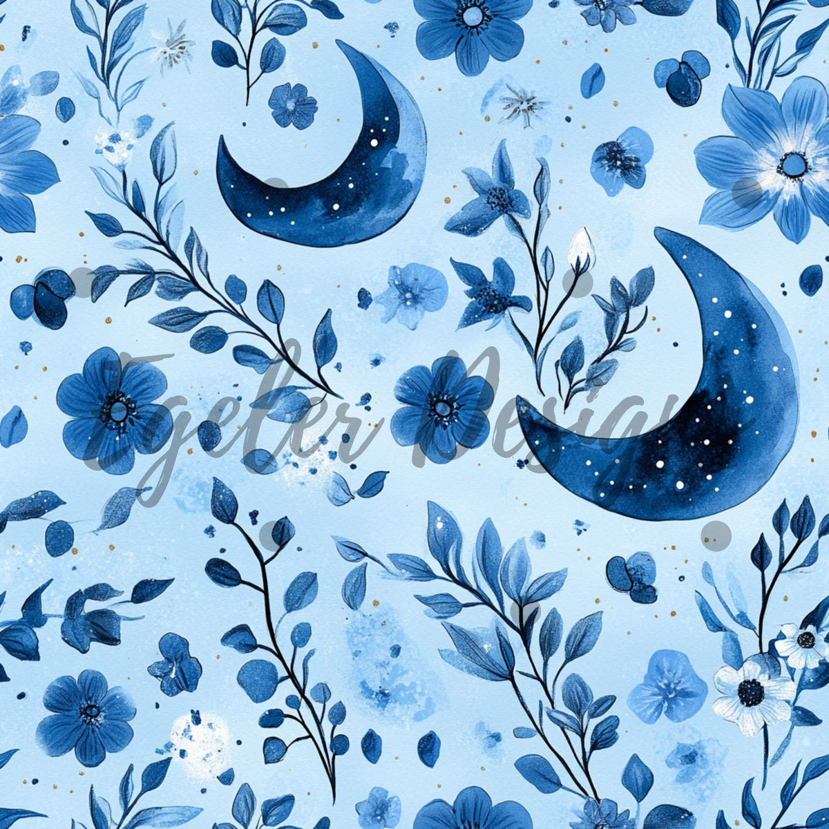 Baby Blue Moon Floral LIMITED 15 – Egeler Designs