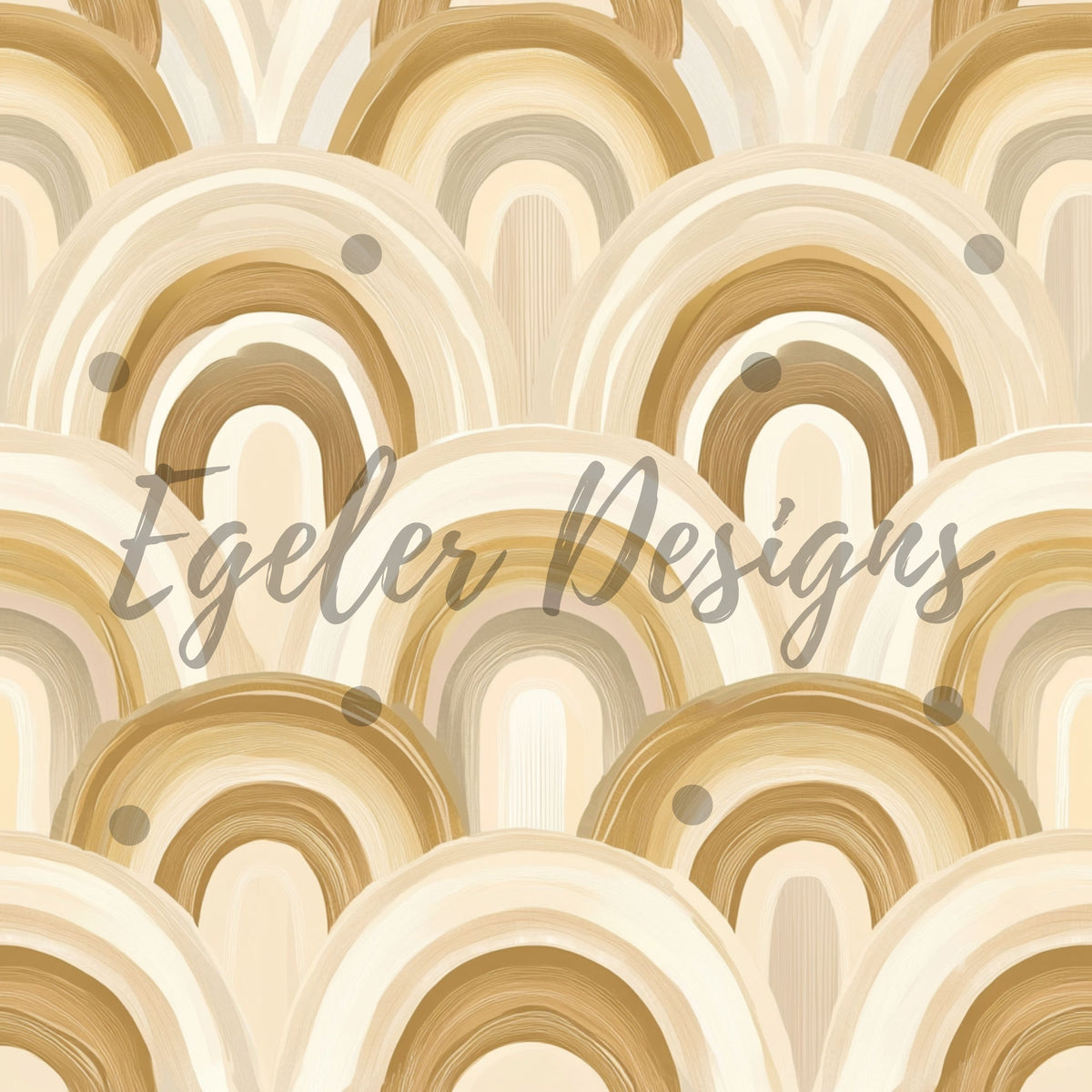 Beige Rainbows (LIMITED 15) – Egeler Designs