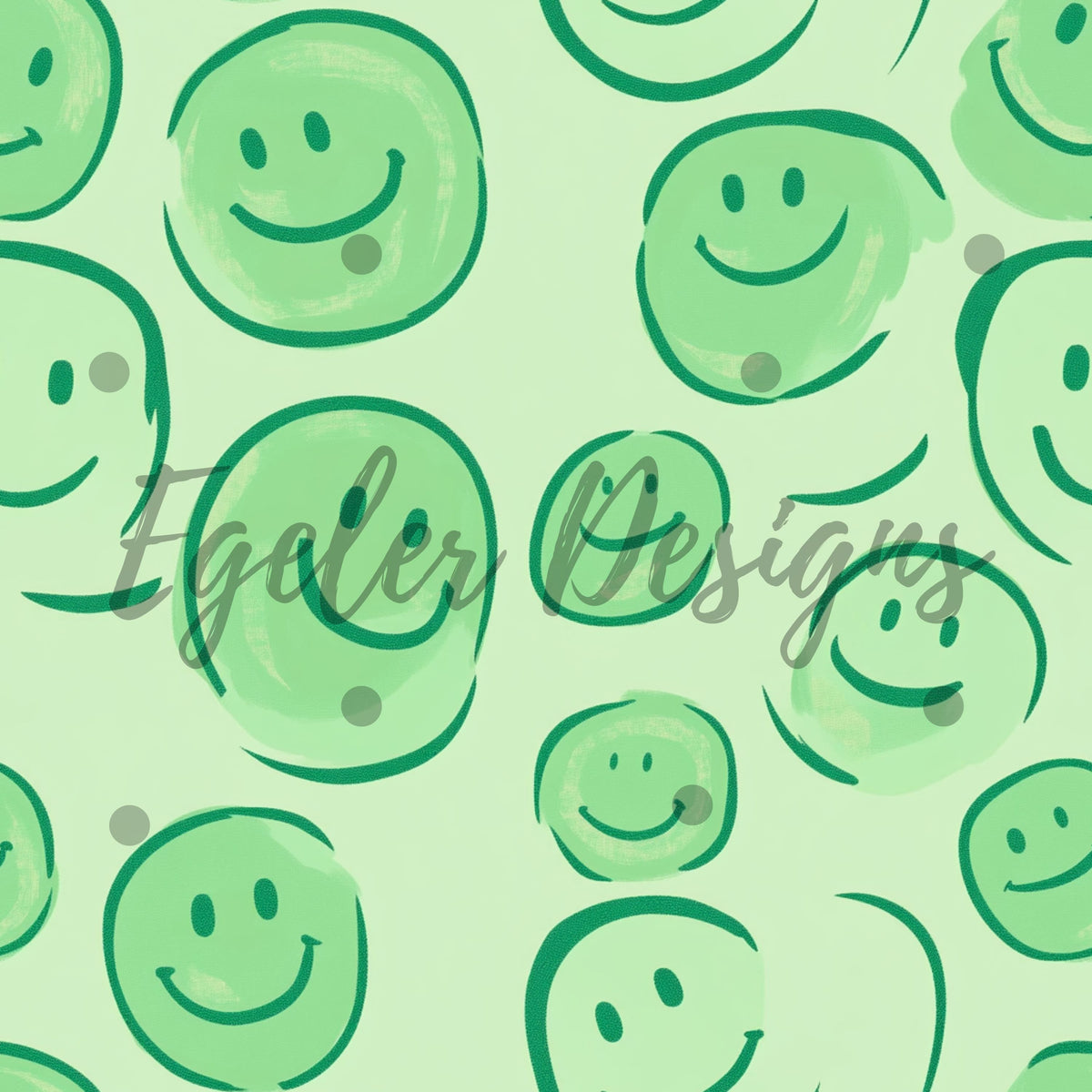 Green Smileys (LIMITED 15) – Egeler Designs