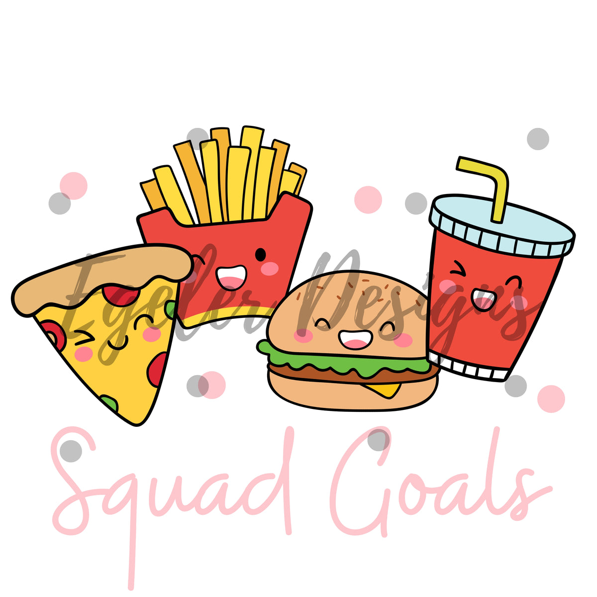 Squad Goals Food PNG – Egeler Designs
