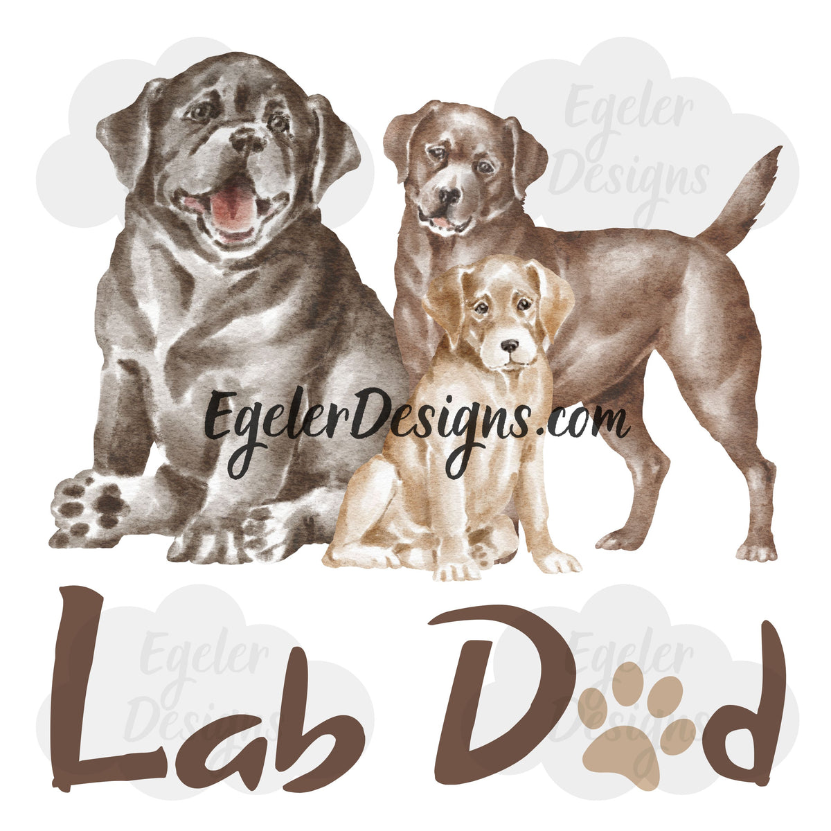 Lab Dad PNG – Egeler Designs