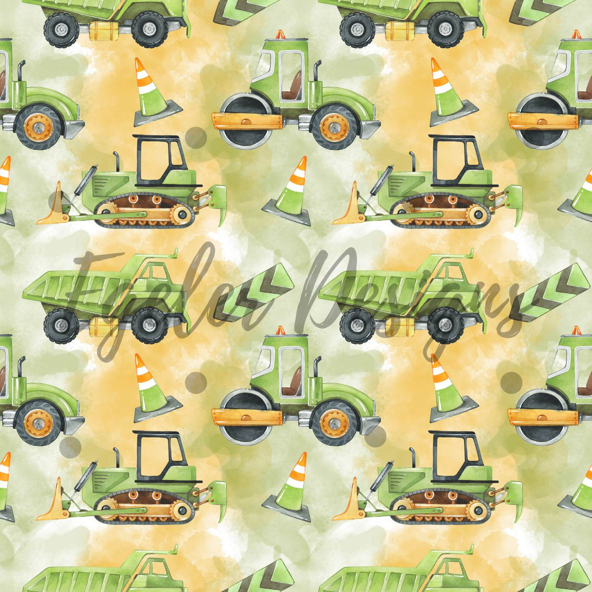 Green Tractor – Egeler Designs