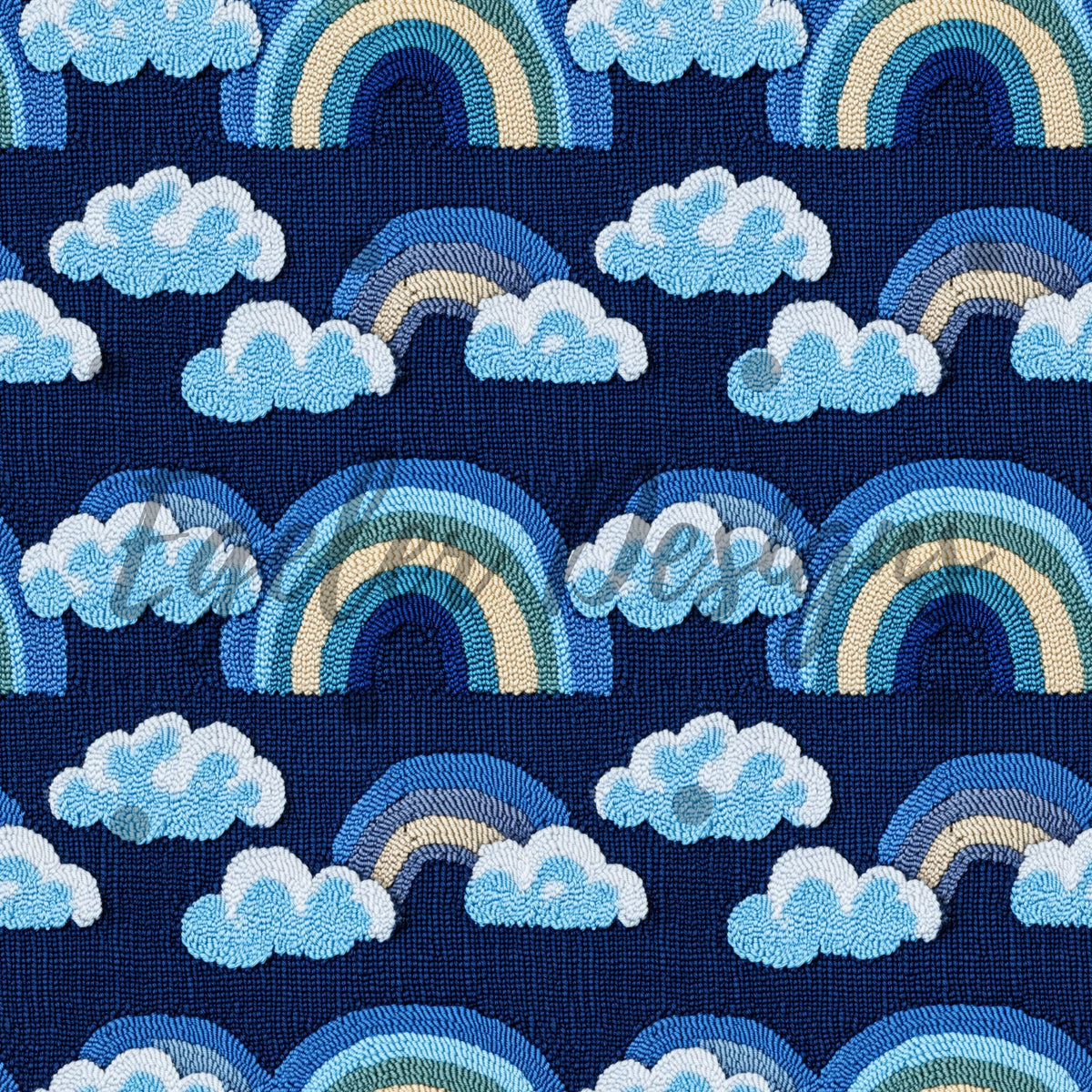 Knit Blue Rainbow – Egeler Designs