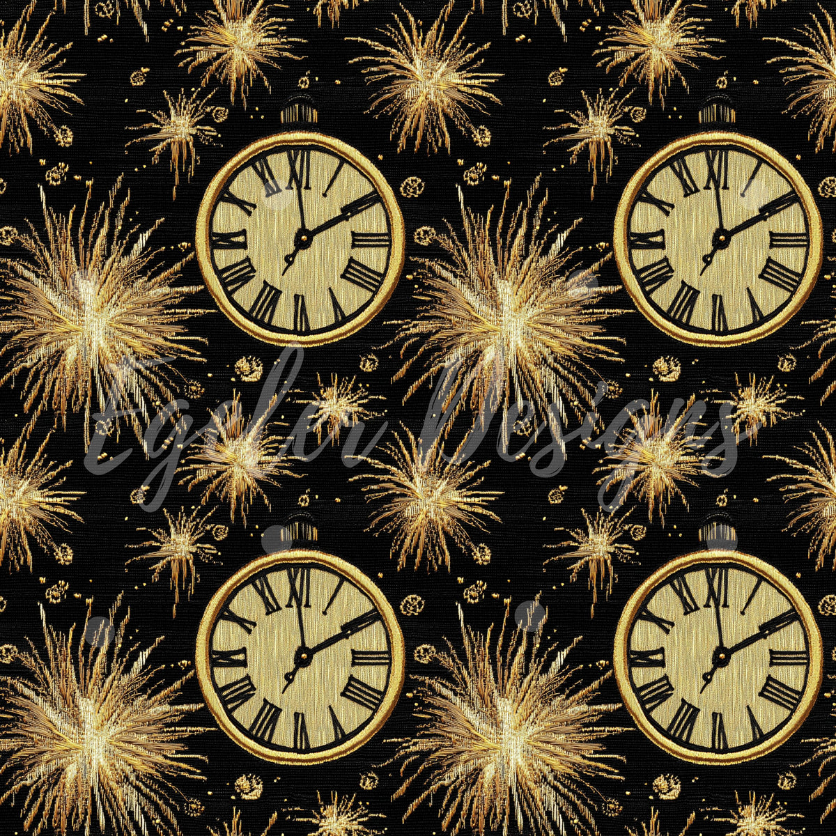 LIMITED 10 Knit NYE Clocks – Egeler Designs