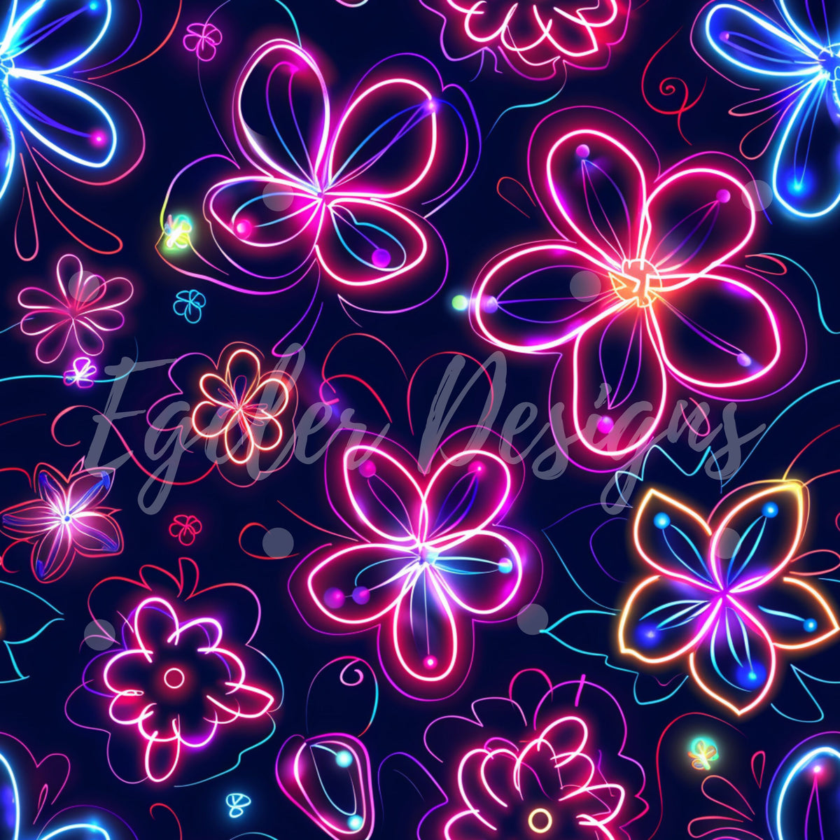 Neon Floral – Egeler Designs