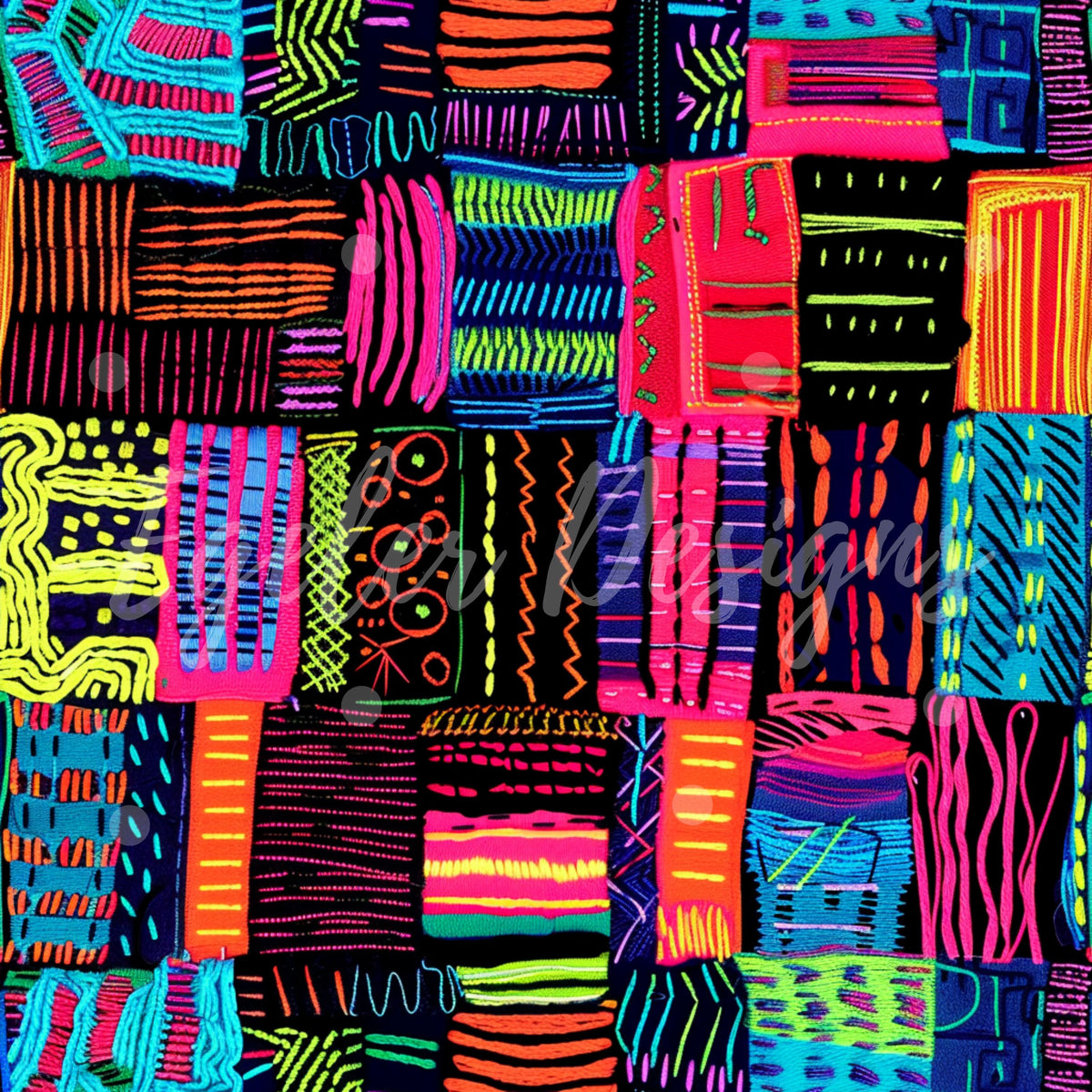 Neon Patchwork – Egeler Designs