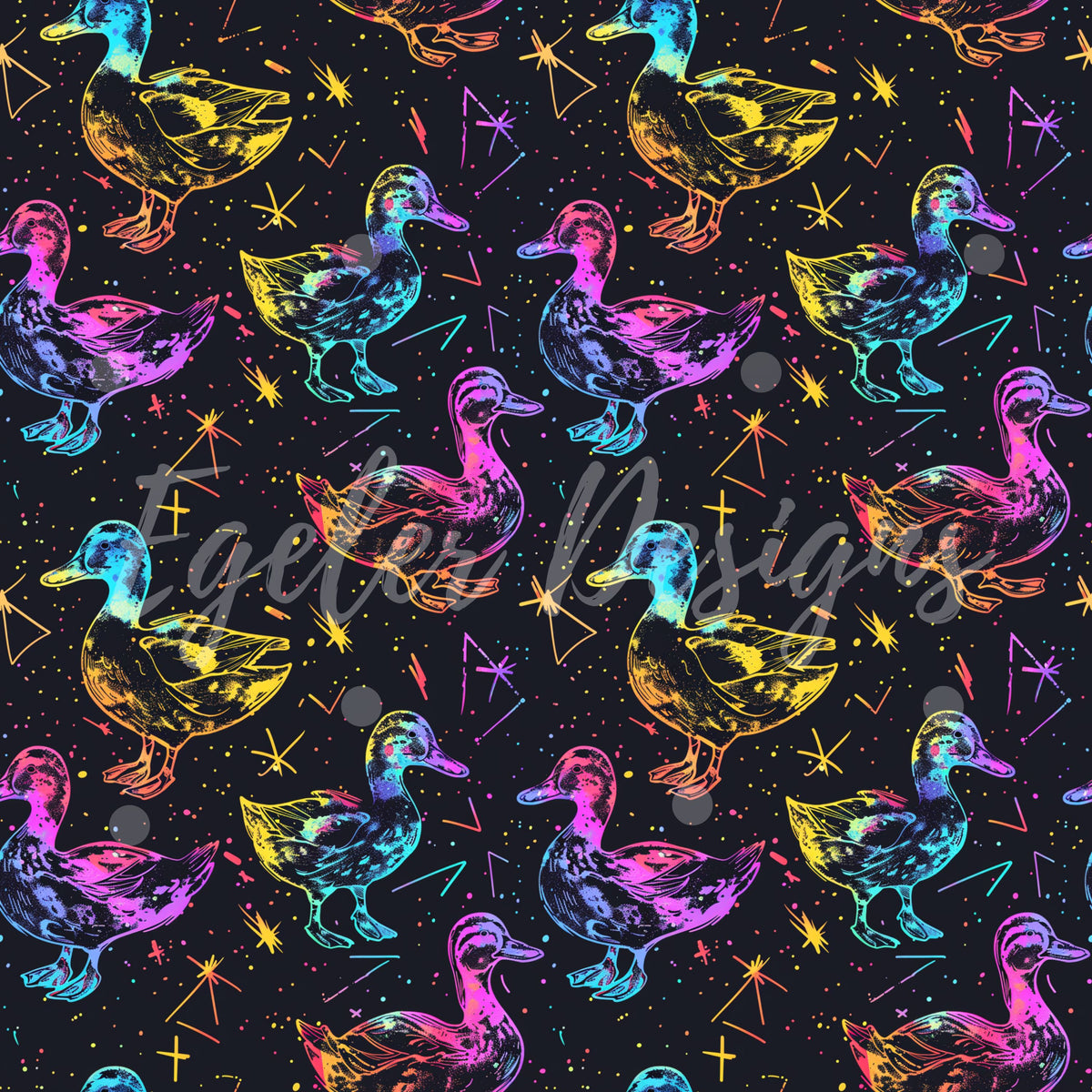 Neon Ducks – Egeler Designs