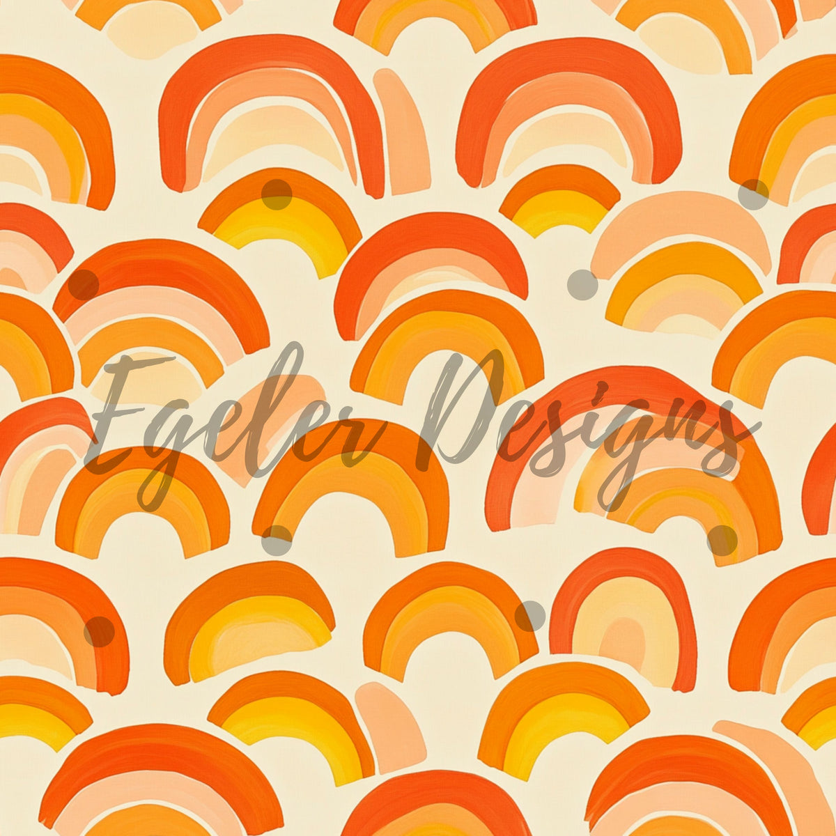 Orange Rainbows – Egeler Designs