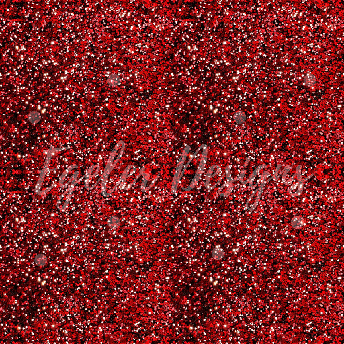 Red Glitter Seamless Pattern Digital Download – Egeler Designs