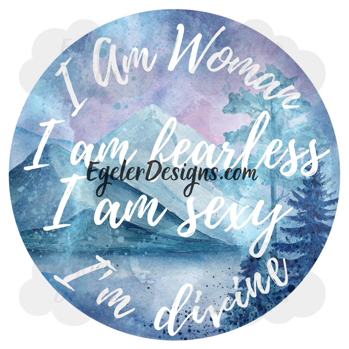 I Am Woman PNG EXCLUSIVE 50 DOWNLOADS – Egeler Designs