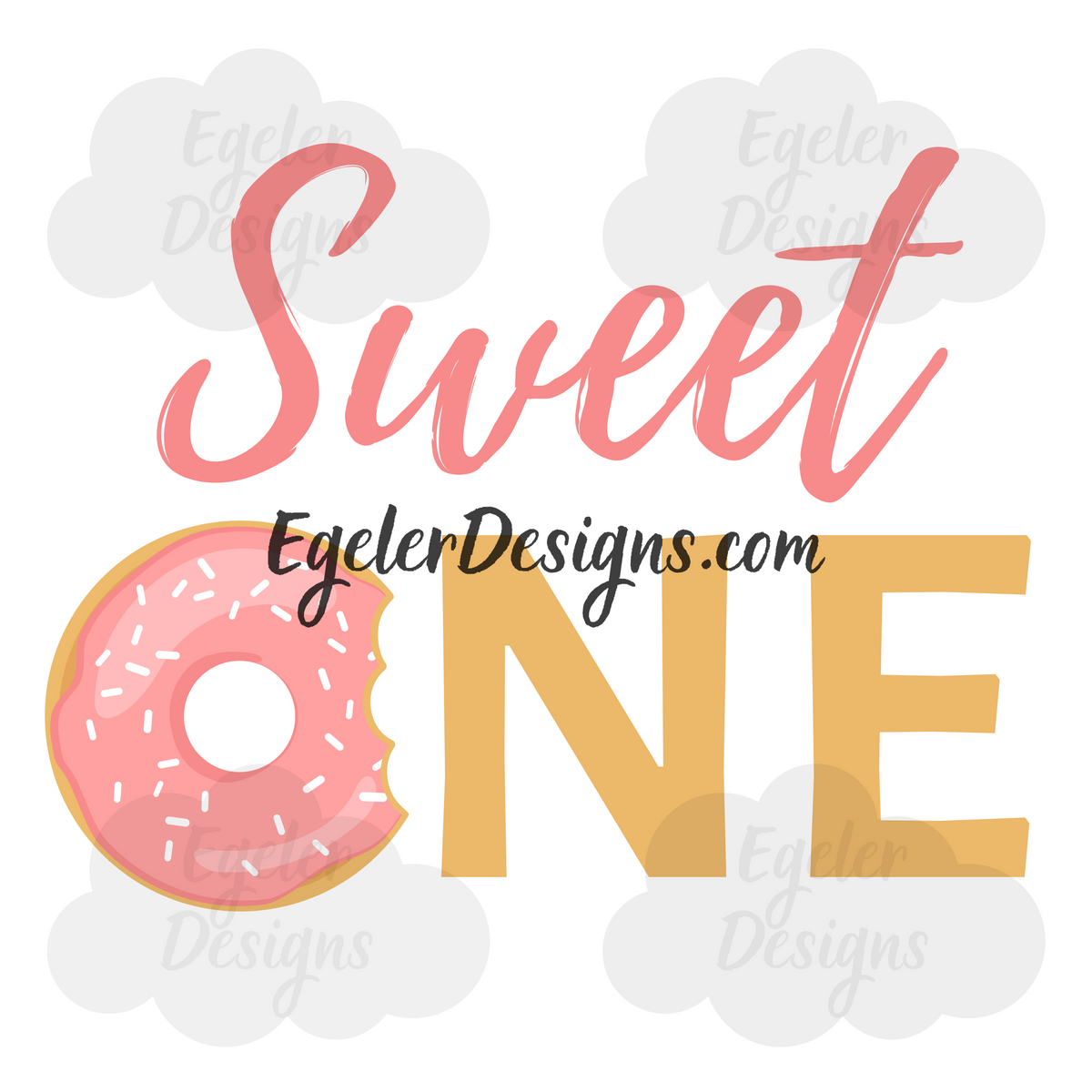Sweet One PNG – Egeler Designs