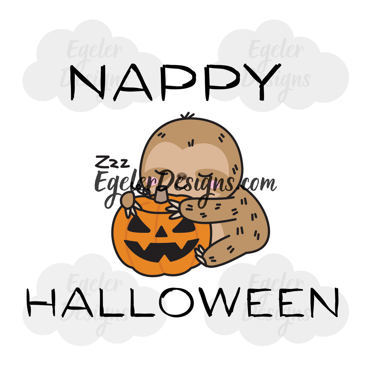 Nappy Halloween PNG – Egeler Designs