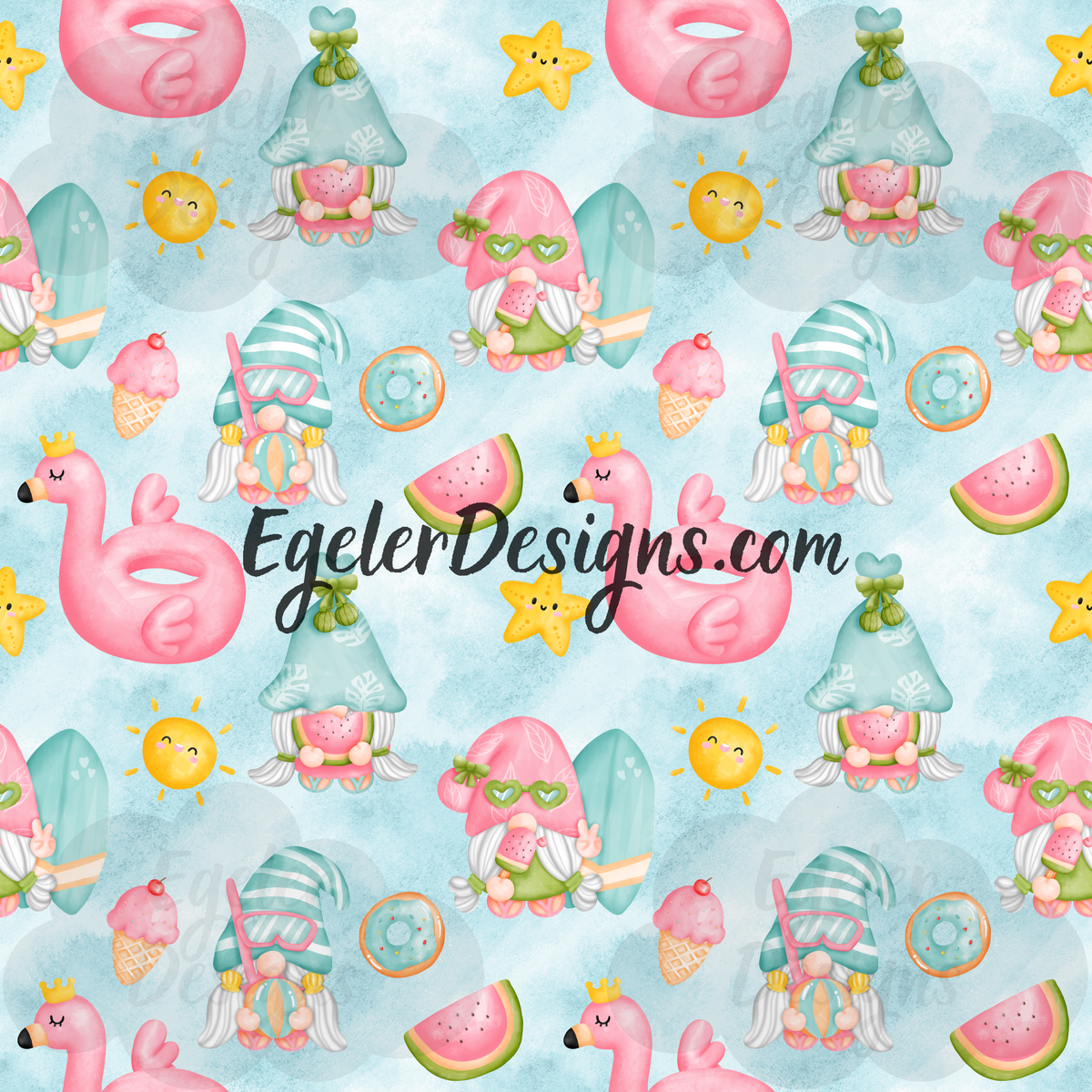 Pool Gnomes – Egeler Designs