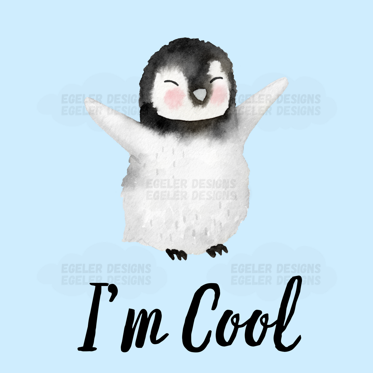 I'm Cool PNG – Egeler Designs