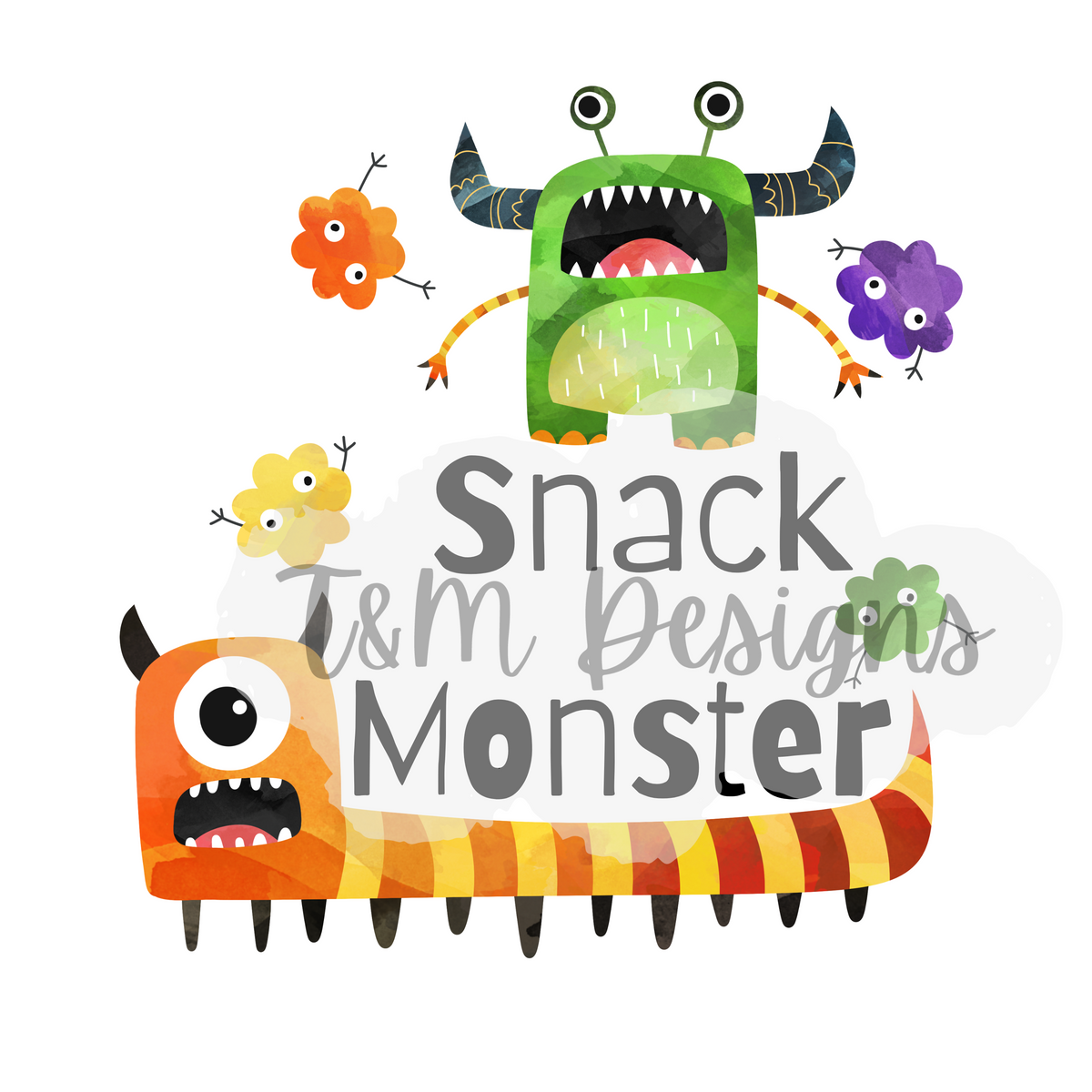 Snack Monster PNG – Egeler Designs